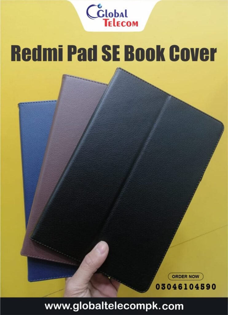 Redmi Pad Se book cover - Globaltelecompk - Pakistan